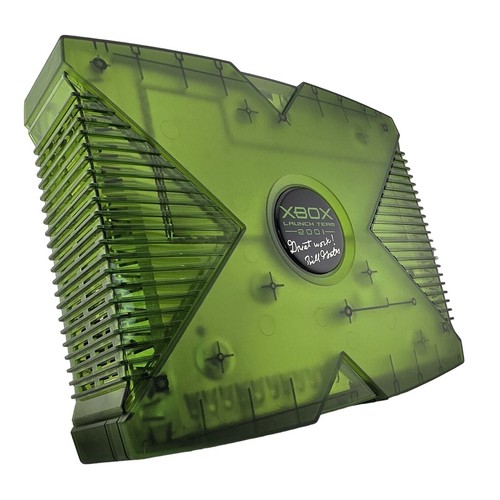 Xbox Launch Team 2001 Bill Gates Signed Special Edition Console**RARE ...