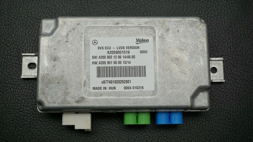 OEM MERCEDES C GLC W205 W253 X253 SURROUND CAMERAS CONTROL UNIT ECU ...