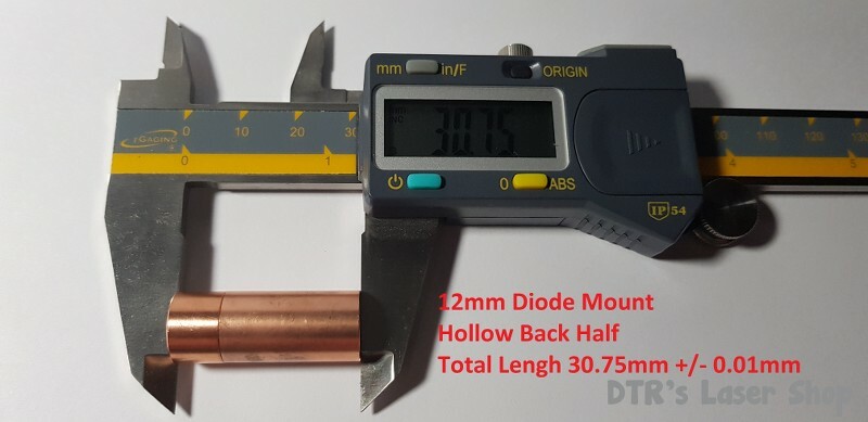 Sharp 488nm GH04850B2G 55mW 12mm Copper Laser Module W/Driver and Lens Options | eBay