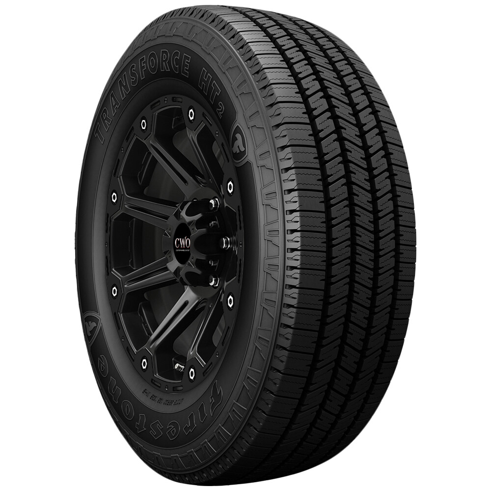 LT245/75R17 Firestone Transforce HT2 121/118R Load Range E Black Wall ...