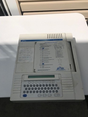 Spacelabs 92304 Burdick Eclipse LE II Machine !EKG ECG FOR PARTS OR NOT ...