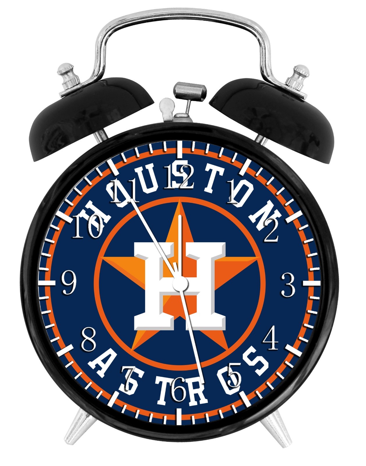 Houston Astros Alarm Desk Clock Home or Office Decor F72 Nice Gift | eBay