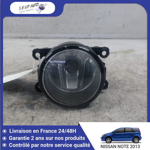 🇫🇷 PHARE ANTIBROUILLARD AVANT DROIT NISSAN NOTE ♻️ 26150-8992C- | eBay