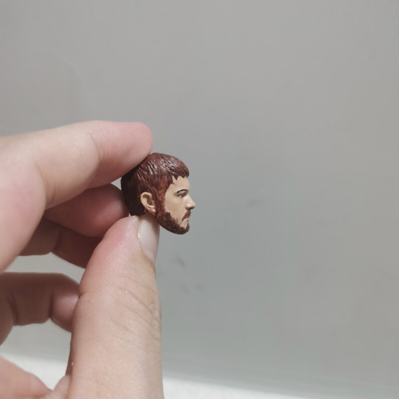 Painted 1/12 Scale Resident Evil Handsome Chris Head Sculpt Fit 6" SHF ...
