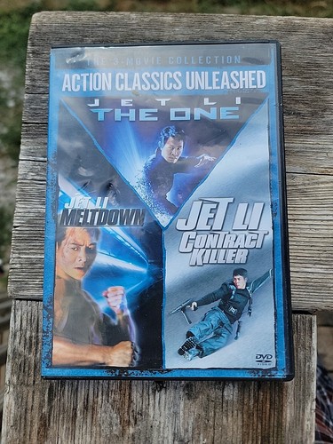 Jet Li 3 Actions Classic Unleashed One/Meltdown/Contract Killer 1 DVD ...