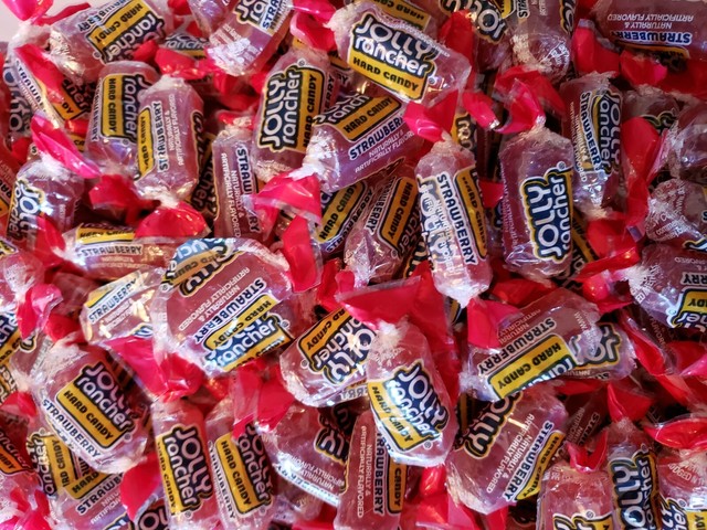 Jolly Rancher - Strawberry - 8oz Hard candy - Half Pound - FREE ...