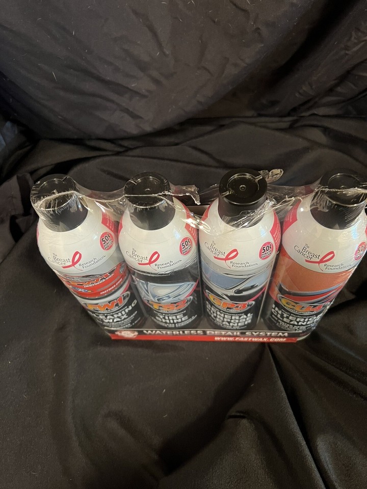 4 Pack RGS Labs Waterless Detail System Car Wash Fast Wax FW1 TS2 GP3 ...