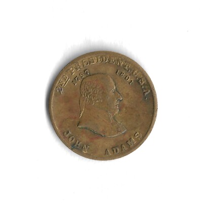 John Adams 2nd President USA "Son of Liberty" Token / Medal | eBay