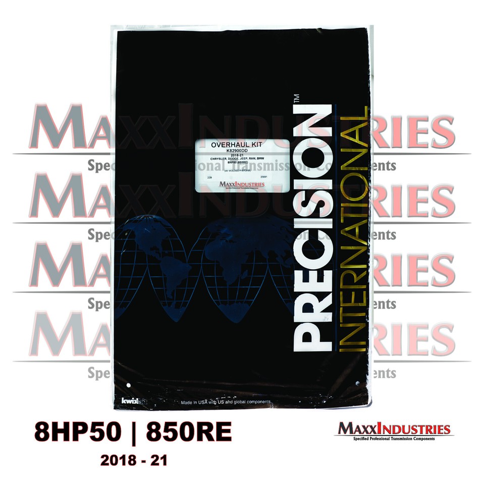 850RE 8HP50 Transmission Master Rebuild Kit less Steels w/Pistons Rings ...