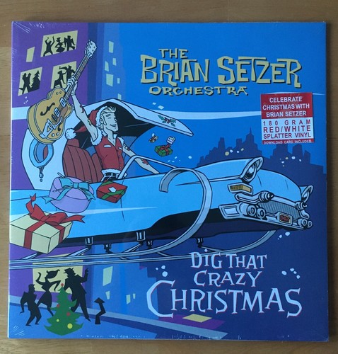 THE BRIAN SETZER ORCH. - DIG THAT CRAZY CHRISTMAS (SPLATTER) VINYL LP ...