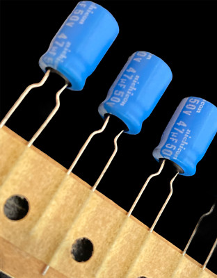 20 PCS NICHICON Cap AL polarized High Temperature 125C 47uF 47MF 50V ...