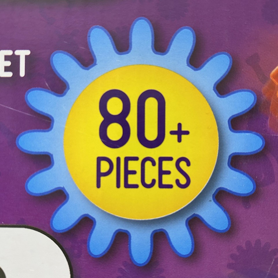 Techno Gears Bionic Bug Construction Set Moves 80 Pcs Age 6+ Learning ...