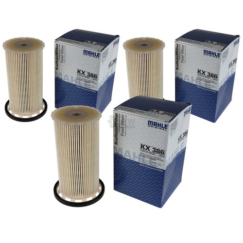 3X MAHLE / KNECHT KX 386 Filtre À Carburant | eBay