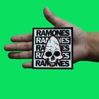 The Ramones Pinhead Logo Patch Punk Rock Band Embroidered Iron On | eBay