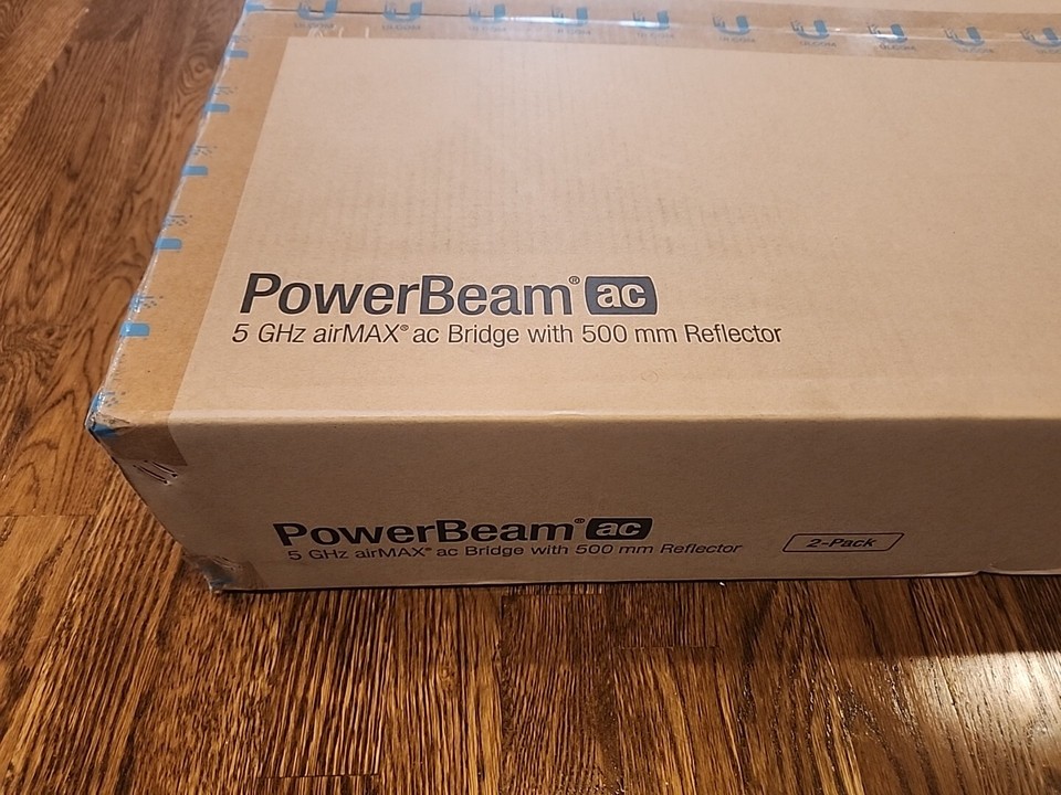 POWERBEAM AC 5 GHz ac BRIDGE with 500 mm Reflector 2-PACK PBE-5AC-500 ...