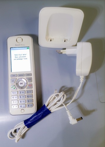 AVM FRITZ!Fon C4 Schnurloses VoIP Telefon - Weiß (20002624 ...