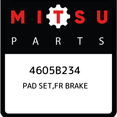 4605B234 Mitsubishi Pad set,fr brake 4605B234, New Genuine OEM Part | eBay