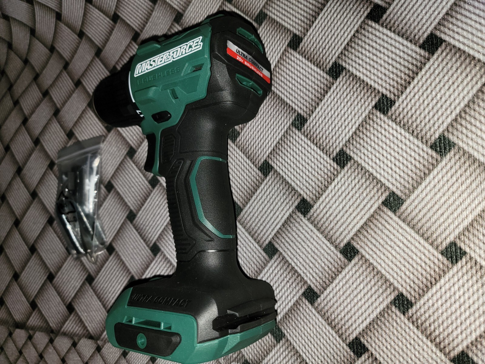 Masterforce 20V Ultra Compact Drill, 1/2" Cordless, TOOL ONLY, NEW ...