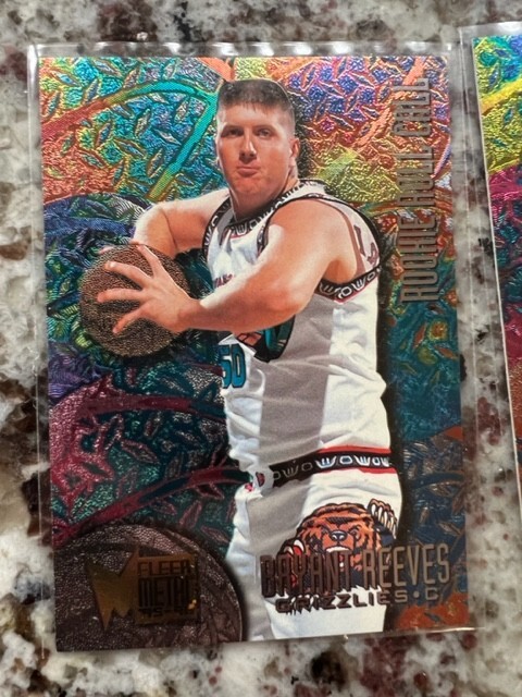 1995-96 FLEER METAL ROOKIE ROLL CALL CARD VANCOUVER GRIZZLIES BRYANT ...