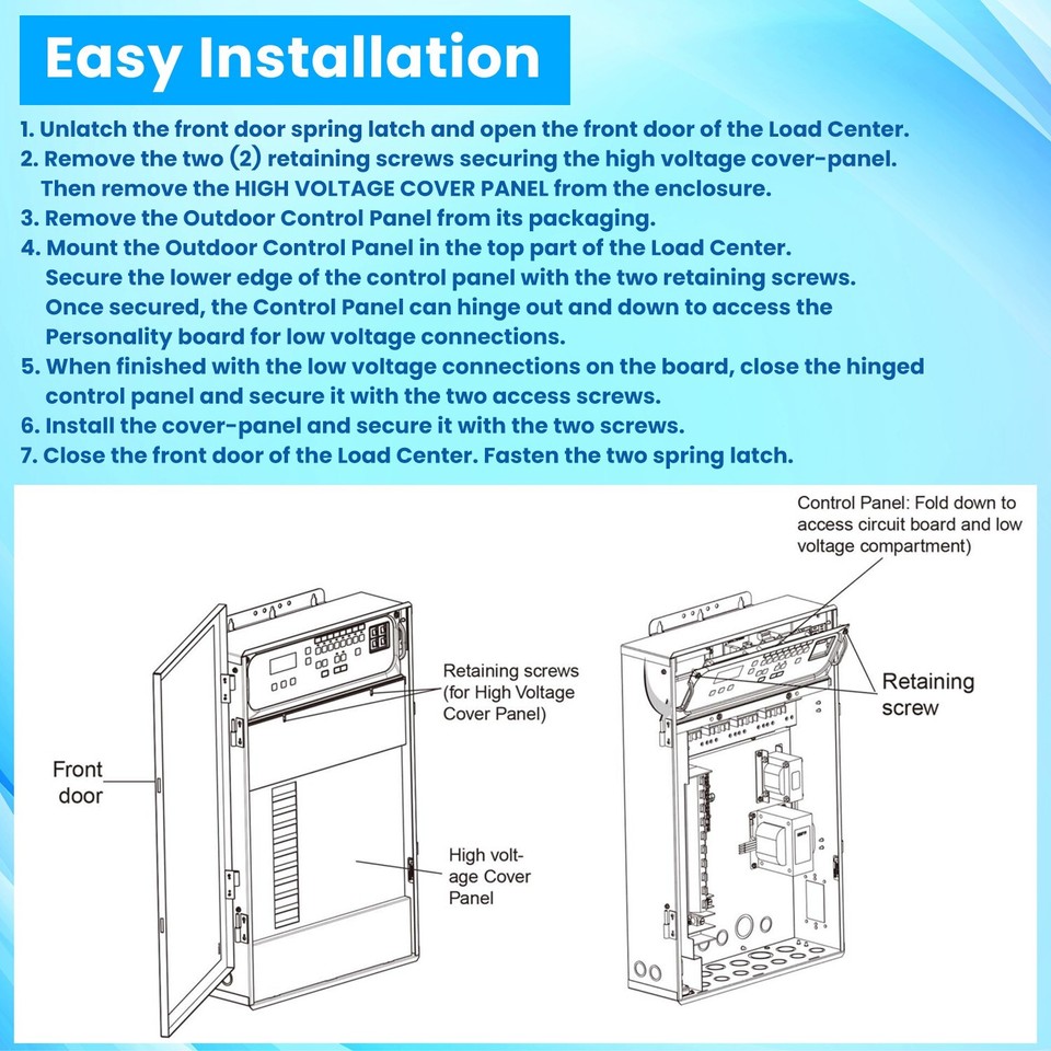 Replace For Pentair 520287 Intellitouch Control System Outdoor ...