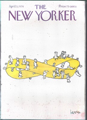 THE NEW YORKER MAGAZINE APRIL 5 1976 (VG) MORE NEW YORKERS IN MY EBAY ...