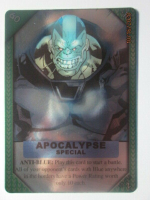 2002 MARVEL RECHARGE CCG - SERIES 2 - FOIL CARD - APOCALYPSE SPECIAL ...