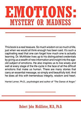 Emotions: Mystery or Madness 9781425982447| eBay