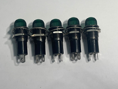 LOT OF 5 GREEN DIALIGHT PANEL INDICATOR LIGHTS | eBay