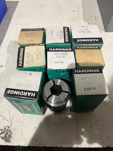 Hardinge B42 Hex Collets 8pcs (See listing for sizes) | eBay