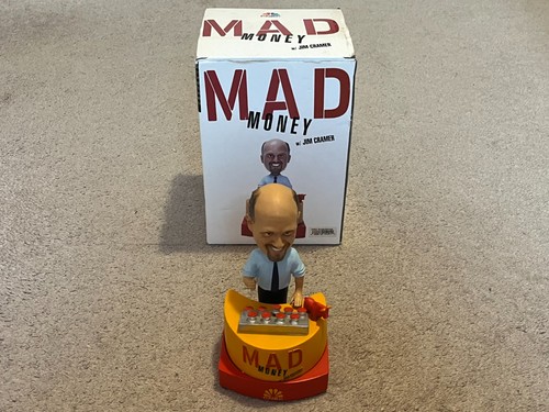 Rare Jim Cramer Mad Money Soundboard Talking Bobblehead CNBC Goldman ...