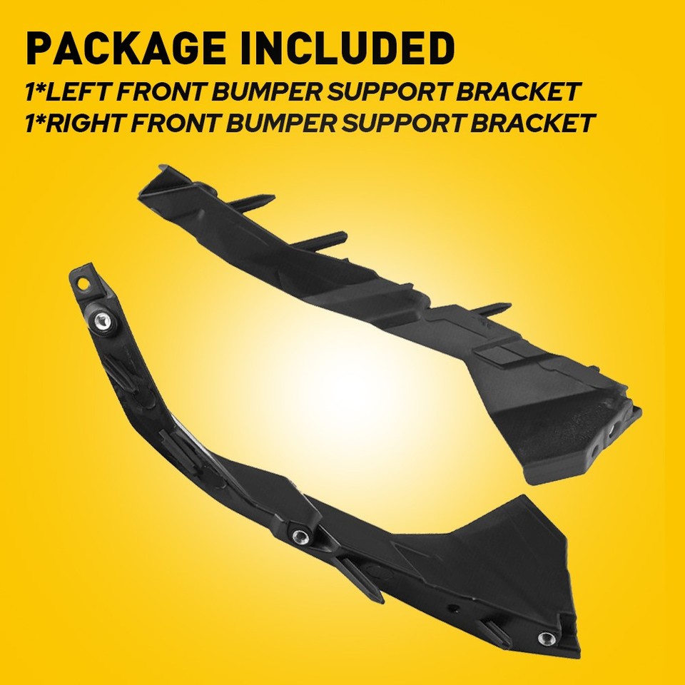 Bumper Fender Support Brackets Beam Front For 2015-2021 Dodge Charger ...