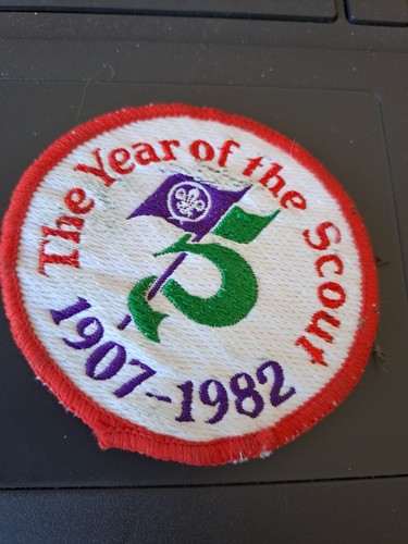 The Year of the Scout 1907 - 1982 Badge | eBay