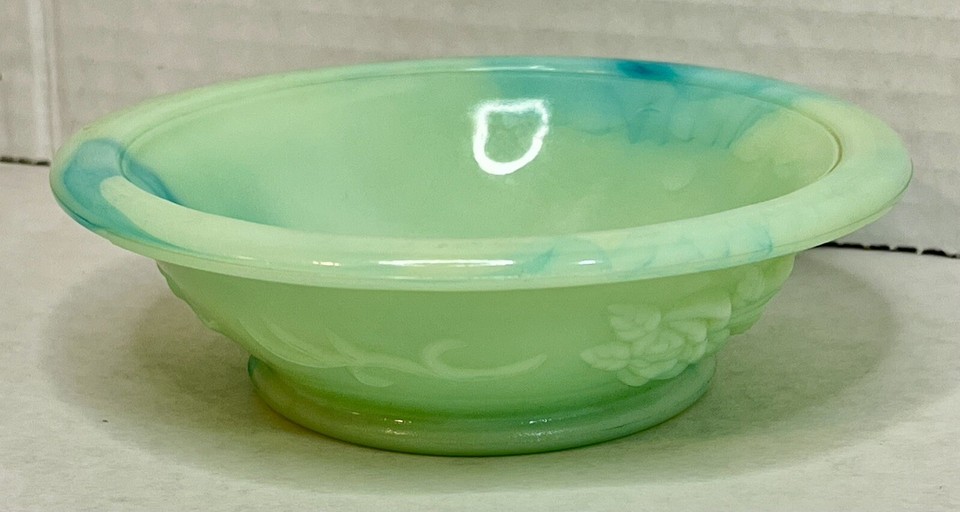 Vtg Avon Victoriana Pitcher & Bowl Field Flowers Foaming Bath Oil ...