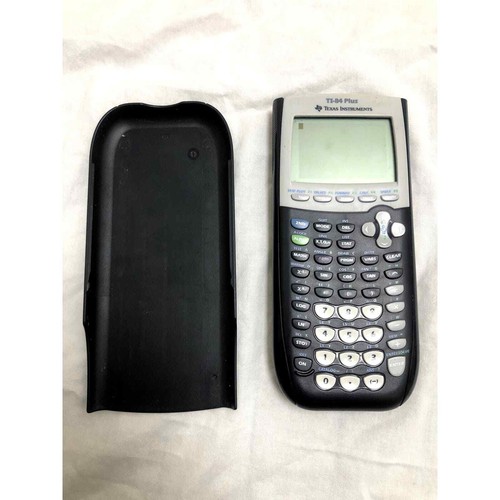 Texas Instruments TI-84 Plus Calculator w/ Cover + NEW Batteries TESTED ...