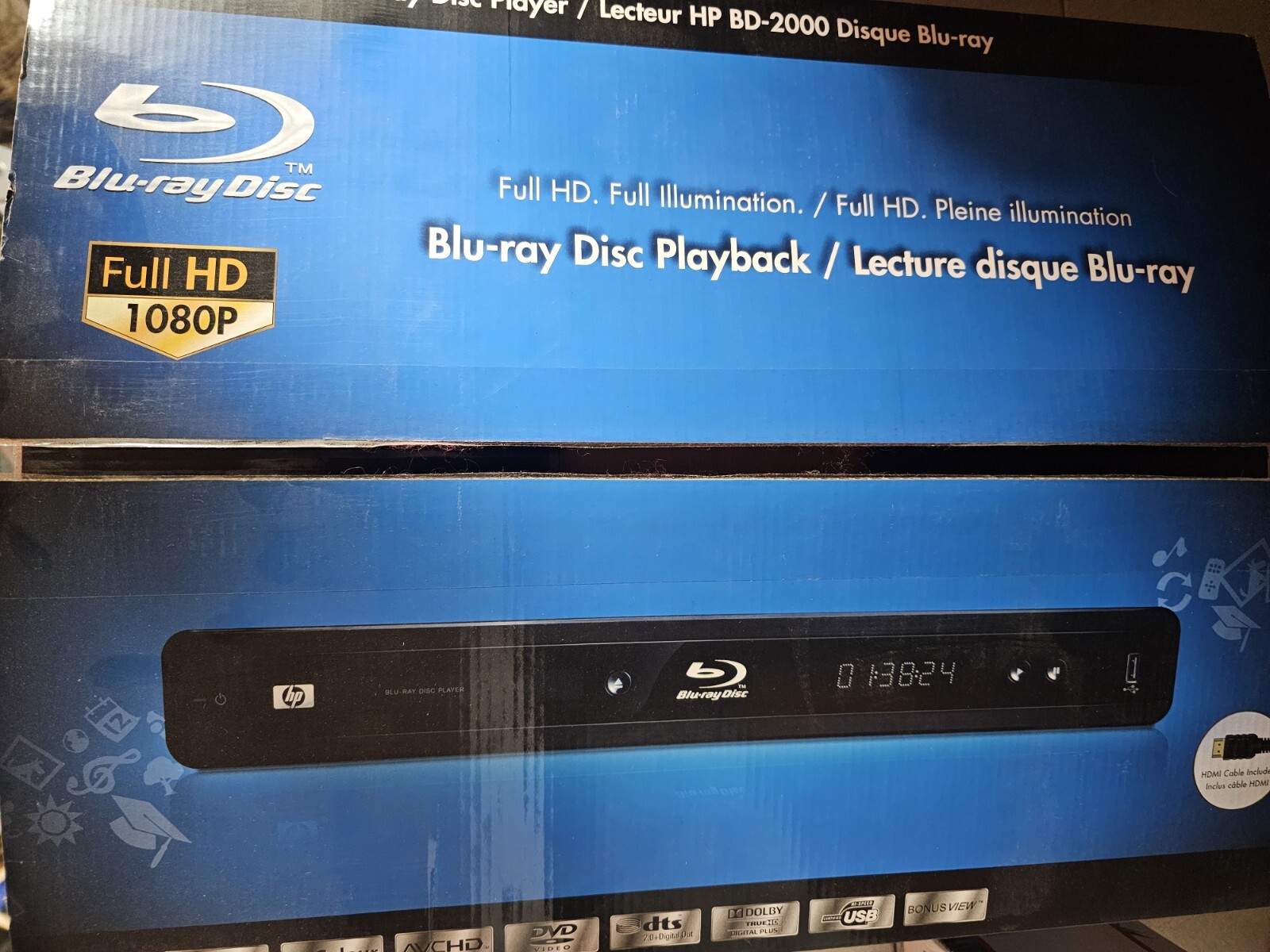 HP BD2000 Blu-ray Player Remote Control Bd-2000 for sale online | eBay