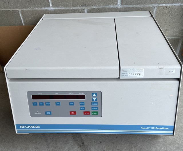 Beckman Avanti 30 High Speed Compact Centrifuge 364104 for sale online ...
