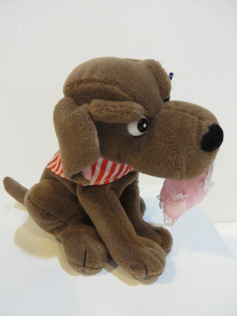 Vintage Buddy The Dog Meanies Twisted Toys Plush Beanbag Infamous ...