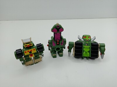 Z-Bots Micro Machines Linkbots Bazooka Baz Oo & Ka Robots Galoob Loose ...