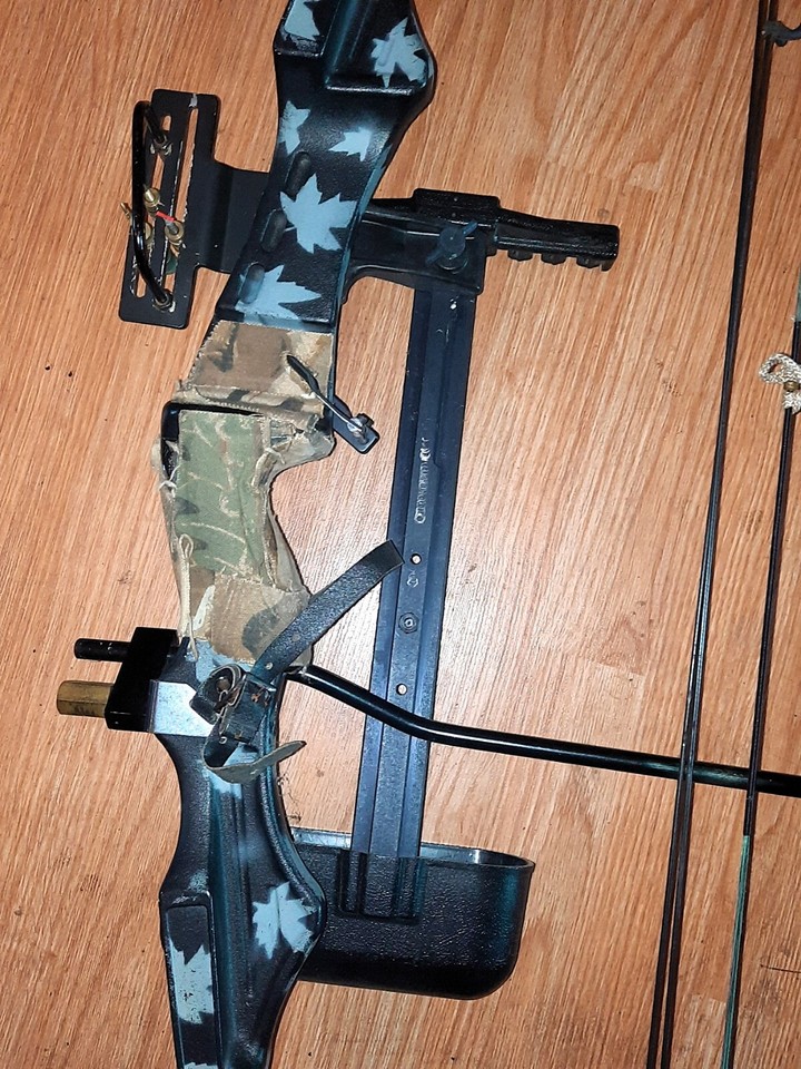 Official Ben Pearson - 50lb Compound Bow with case, arrows, etc... | eBay