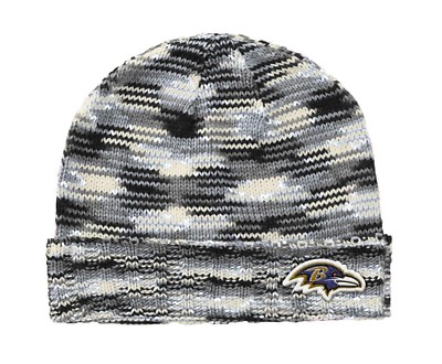 Baltimore Ravens Women's Soft Space Dye Yarn Beanie Winter Hat | eBay