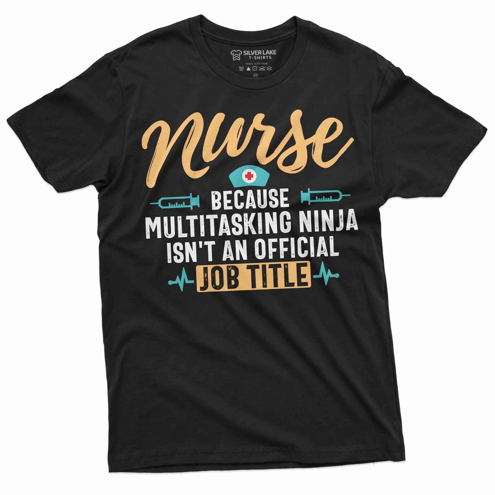 Nurse Funny shirt Nurses day Multitasking Tee Shirt Gift for Wife Mom ...
