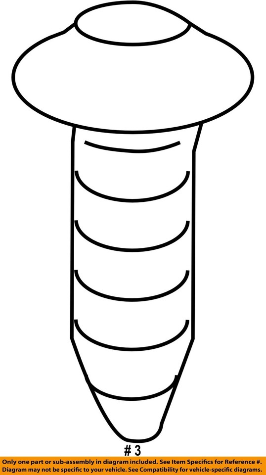 GM OEM Headlight Head Light Lamp-Headlamp Assembly Bolt 11589031 | eBay