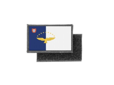 Flag patch printed badge country azores portugal | eBay