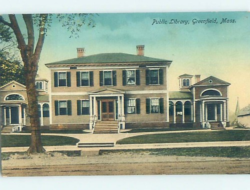Divided Back LIBRARY SCENE Greenfield Massachusetts MA : make an offer ...