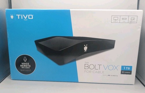 TiVo Bolt Vox Cable 1TB DVR with Lifetime All-in Service and Streaming ...