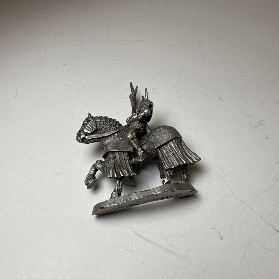 Lot Of 9 Ral Partha Pewter Figures Knights Wizard Dungeons And Dragons ...