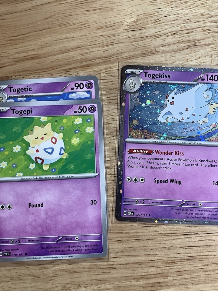 Togekiss - Halo SWIRL Cosmos Holo 072/191 Promo w/ Togepi/Togetic | eBay