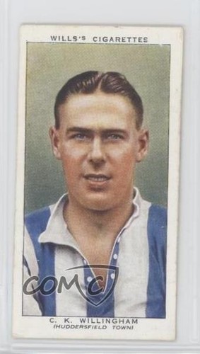 1939 Wills Association Footballers Tobacco Ken Willingham CK Willingham ...