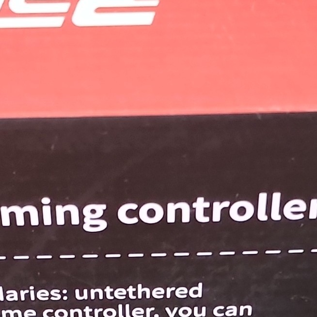 Raten Black Gaming Controller Wired Wireless For PC Console Video Game ...