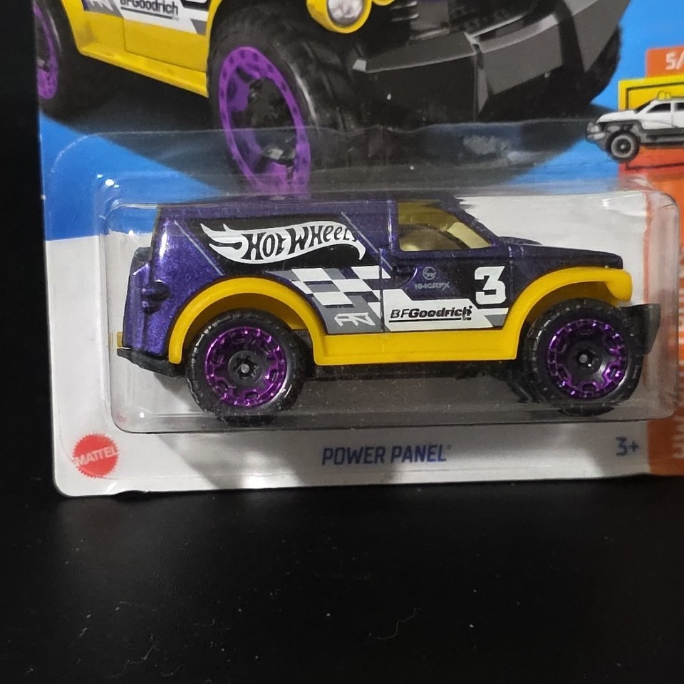 Hot Wheels HW Hot Trucks 5/10 Power Panel 189/250 (Purple) Factory ...